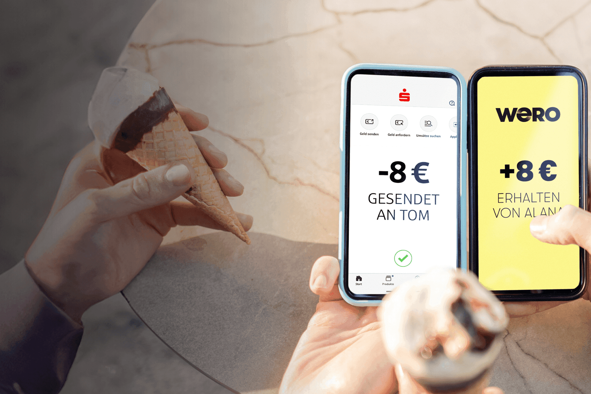 Wero: blitzschnell mobil Geld senden und empfangen | Sparkasse